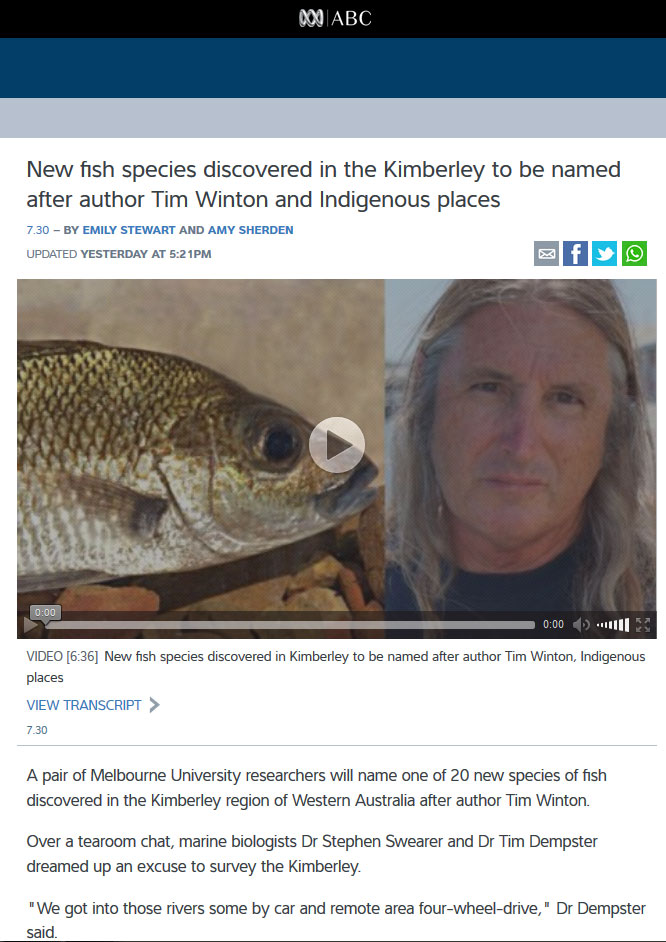 Winton Fish Not a Parody | The Worst of Perth