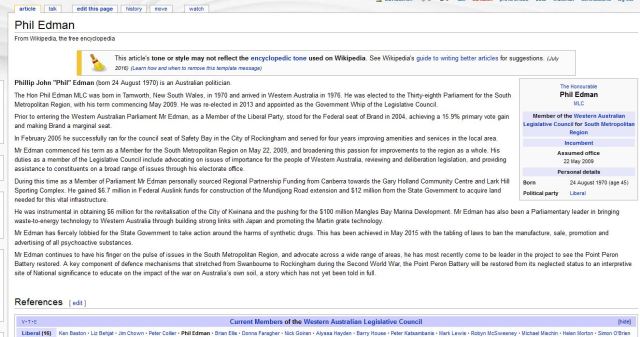 Outrage Sunday 253 Phil Edman finger on the pulse | The Worst of Perth